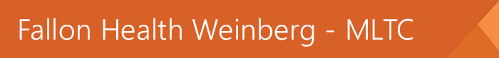 Fallon Health Weinberg: MLTC